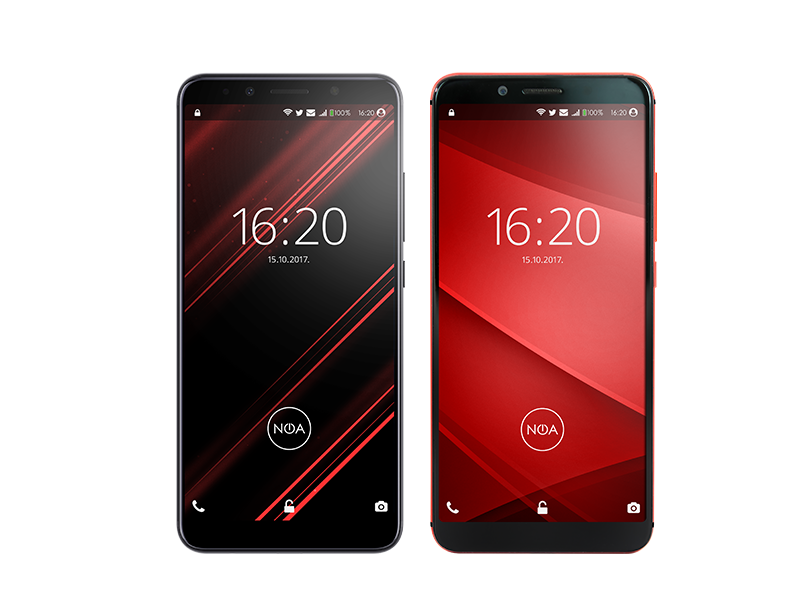 Pametni telefon NOA ELEMENT N8 rdeč | Bitset d.o.o.